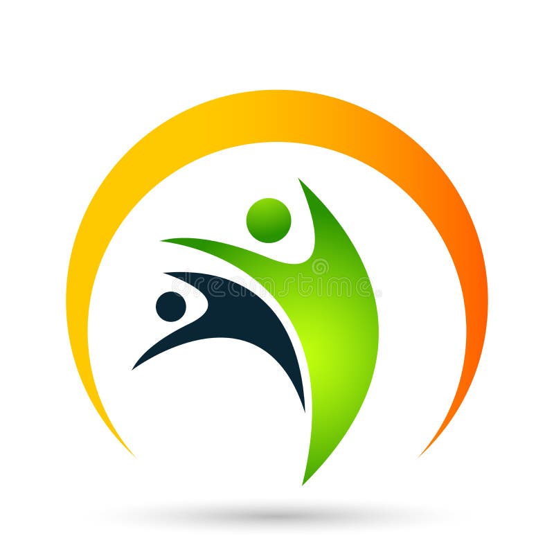 People Logo Team Work Partnership Education Celebration Group Work ...