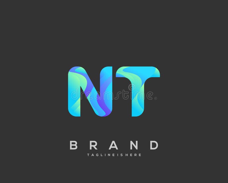 Letter Nt Logo Stock Illustrations – 982 Letter Nt Logo Stock ...