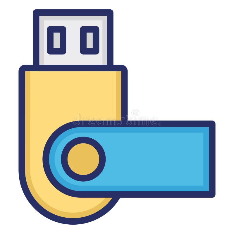 Data Saver Flash Isolated Vector Icon Easily Edit or Modify Stock ...