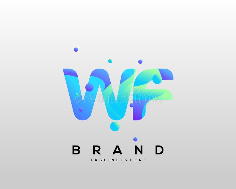 Letter Wf Logo Stock Illustrations – 949 Letter Wf Logo Stock ...