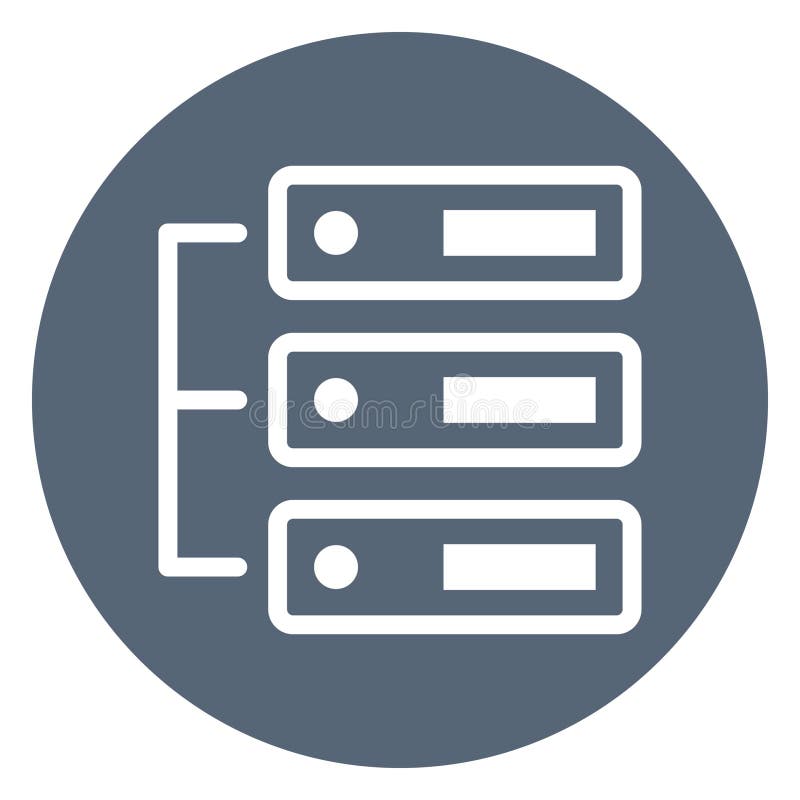 Data Isolated Vector Icon Easily Edit or Modify Stock Vector ...