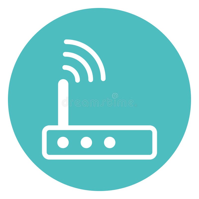 Internet Device Isolated Vector Icon Easily Edit or Modify Stock Vector ...