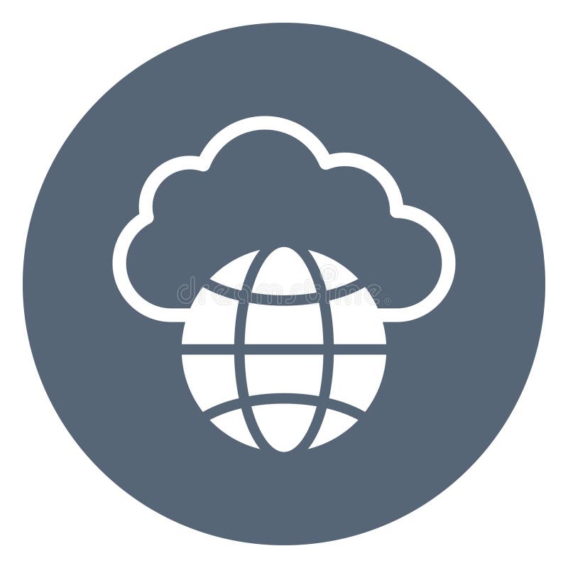 Cloud Isolated Vector Icon Easily Edit or Modify Stock Vector ...