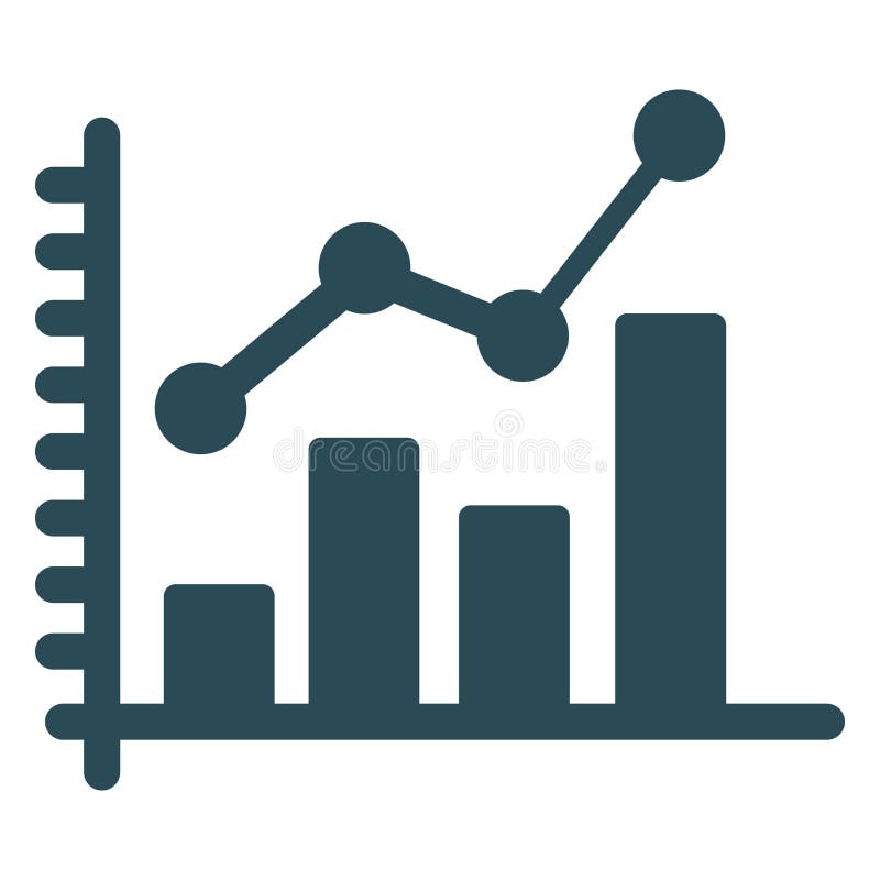 Growth Chart Isolated Vector Icon Easily Editable Stock Vector ...