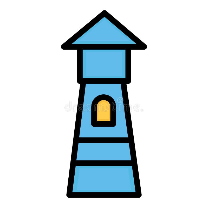 Beacon Isolated Vector Icon Which Can Easily Modify or Edit Stock ...