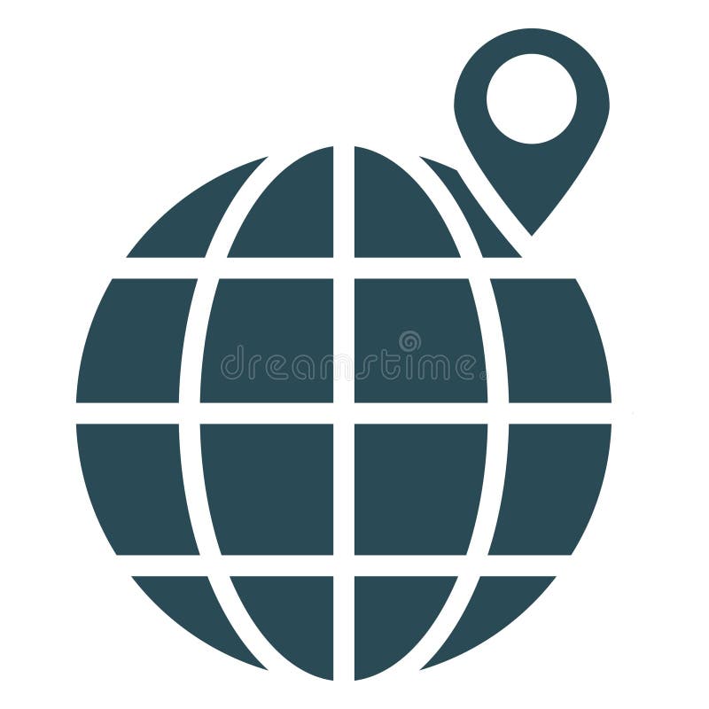 Global Location Isolated Vector Icon Which Can Easily Modify or Edit ...