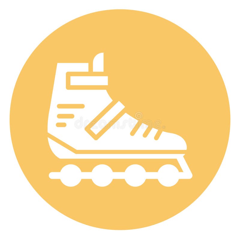 Inline Skates Isolated Vector Icon Which Can Easily Modify or Edit ...