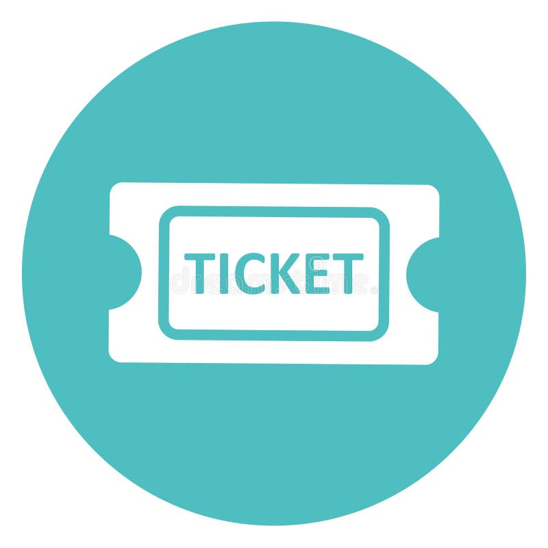 Entry Ticket Isolated Vector Icon Which Can Easily Modify or Edit Stock ...