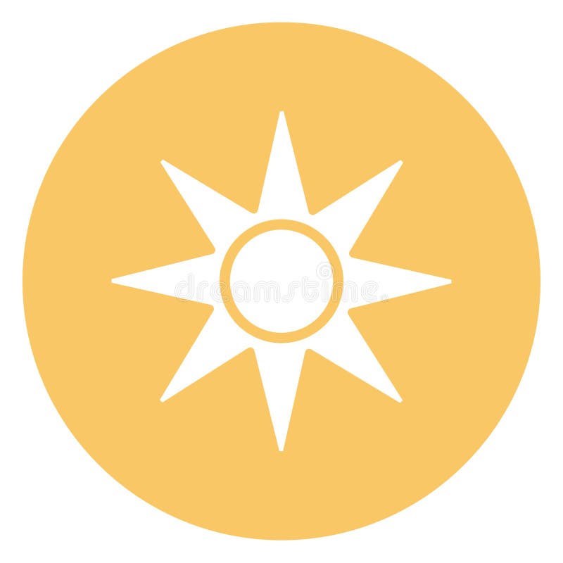 Cardinal Points Isolated Vector Icon Which Can Easily Modify or Edit ...