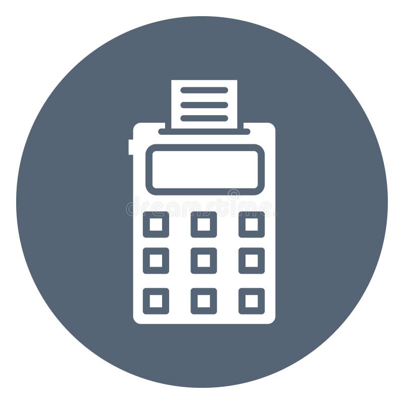 Card Machine Isolated Vector Icon Which Can Easily Modify or Edit Stock ...
