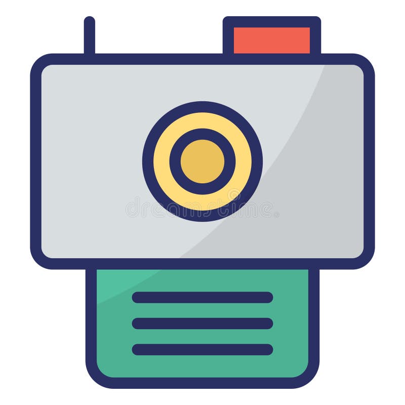 Camera Isolated Isolated Vector Icon Easily Editable Easily Editable ...