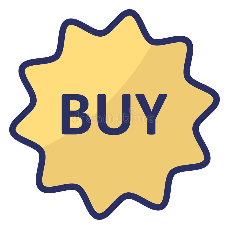 Buy Sticker Isolated Isolated Vector Icon Easily Editable Easily ...