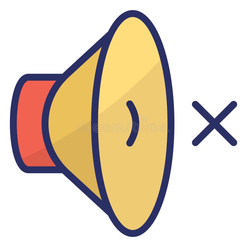 Volume Increase Icon. Vector Thin Line Speaker With A Plus Sign For ...