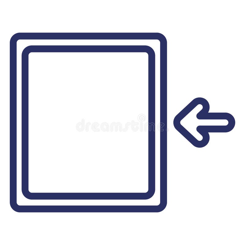 Incoming Isolated Isolated Vector Icon Easily Editable Easily Editable ...