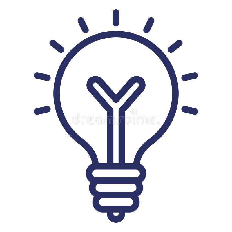 Basic RGB Bulb Isolated Isolated Vector Icon Easily Editable Easily ...