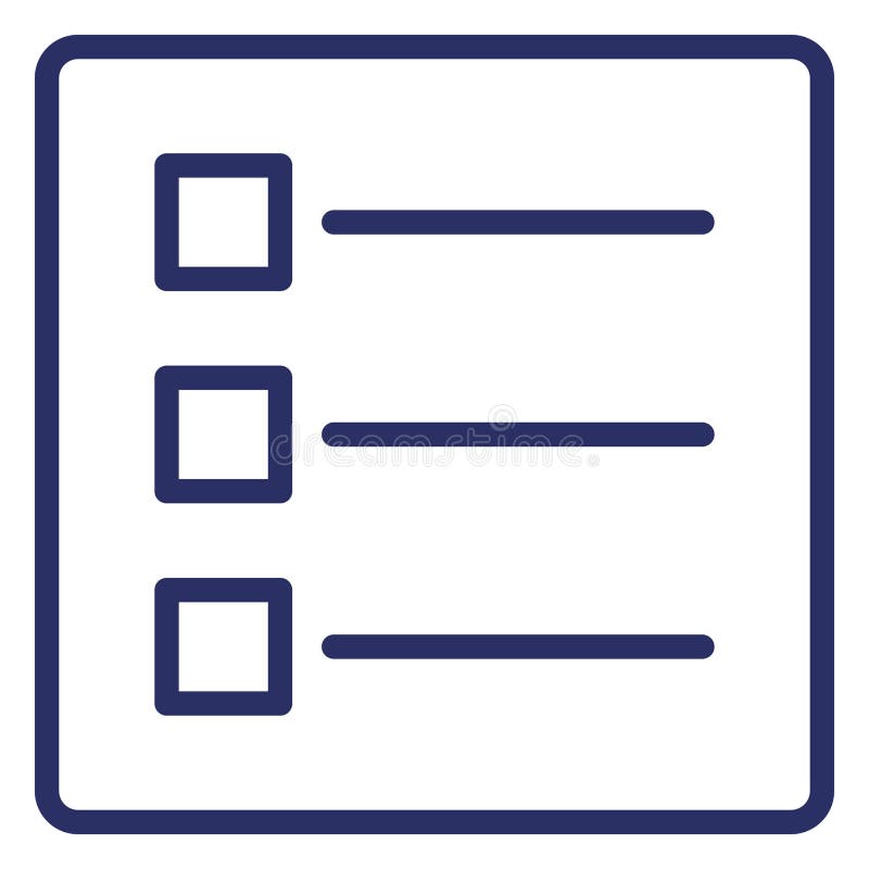 Checked, List Item Isolated Vector Icon that Can Be Very Easily Edit or ...