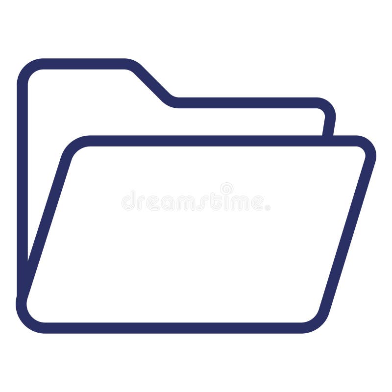Folder Isolated Isolated Vector Icon Easily Editable Easily Editable ...