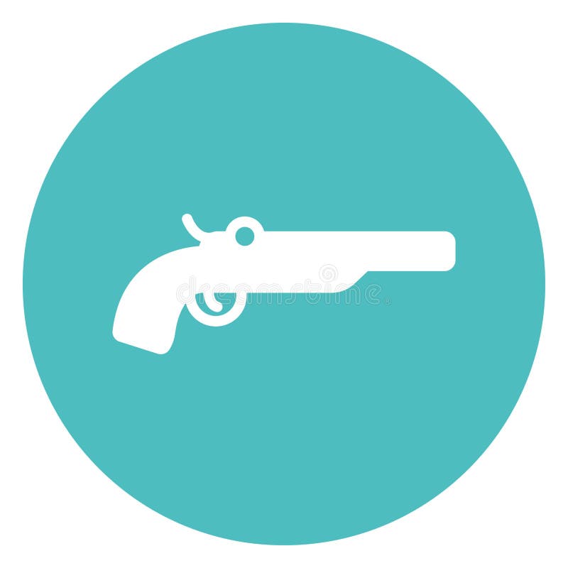 Gun Isolated Vector Icon Which Can Easily Modify or Edit Stock Vector ...