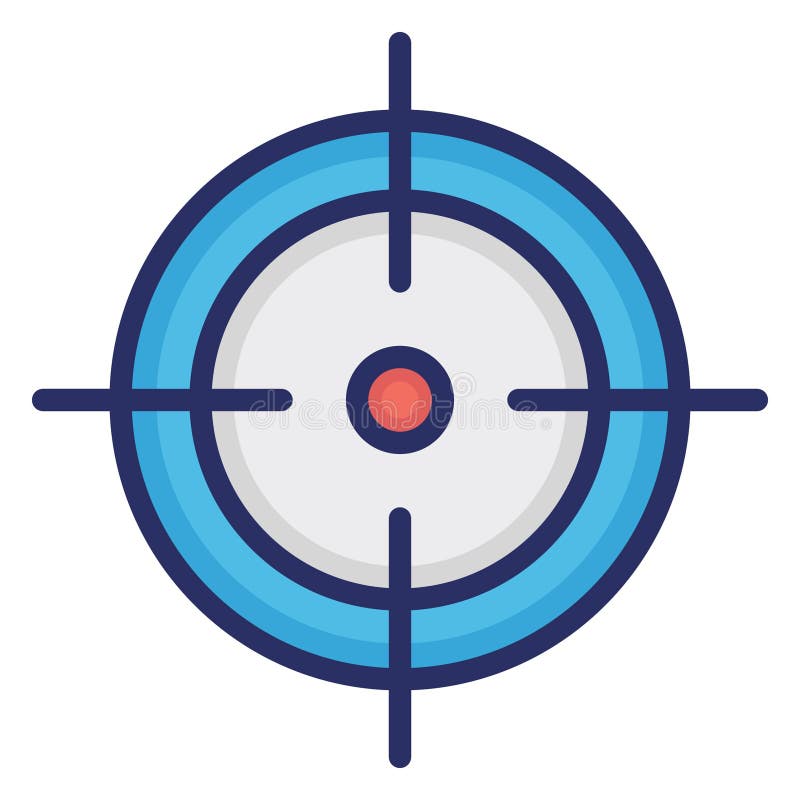 Shoot Point Isolated Vector Icon Which Can Easily Modify or Edit Stock ...