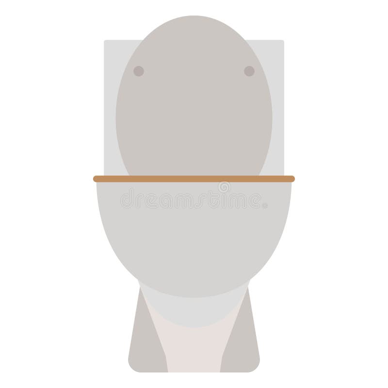 Commode Color Vector Icon Isolated and Fully Editable Stock Vector ...