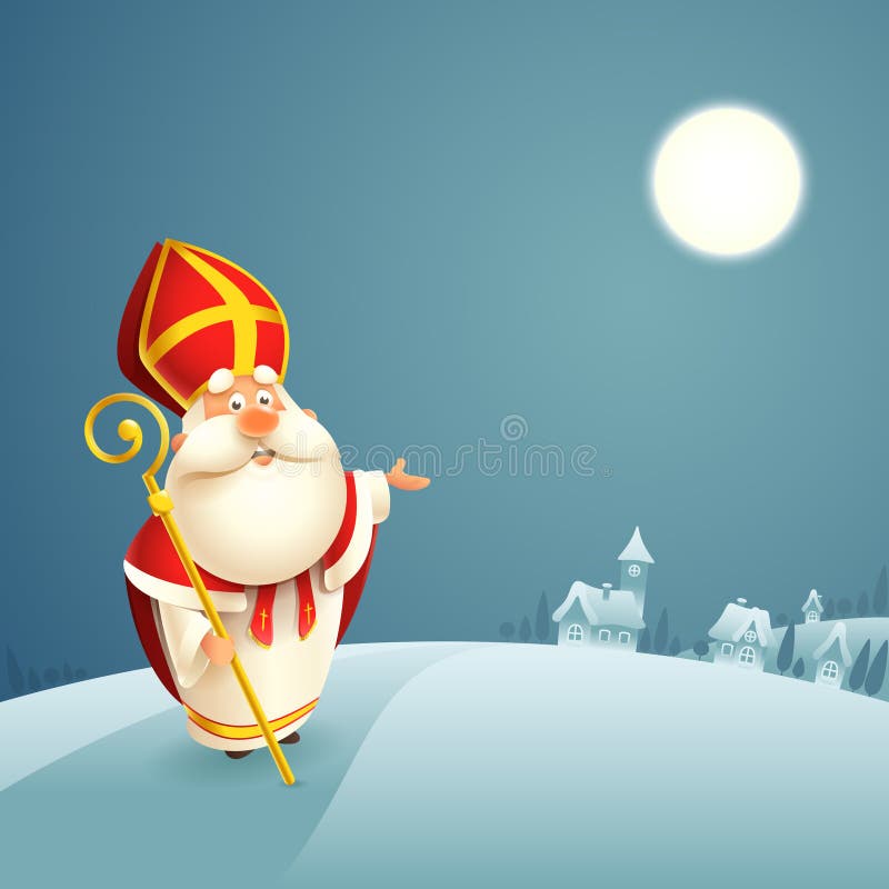 Saint Nicolas Stick Stock Illustrations – 28 Saint Nicolas Stick Stock ...