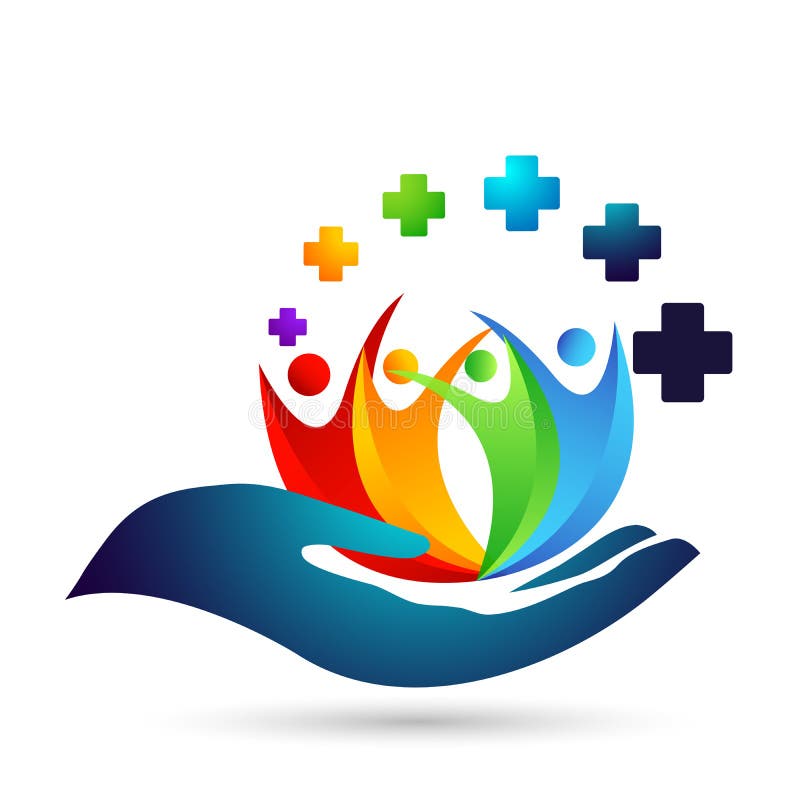 Health Hands Logo Stock Illustrations – 19,026 Health Hands Logo Stock ...