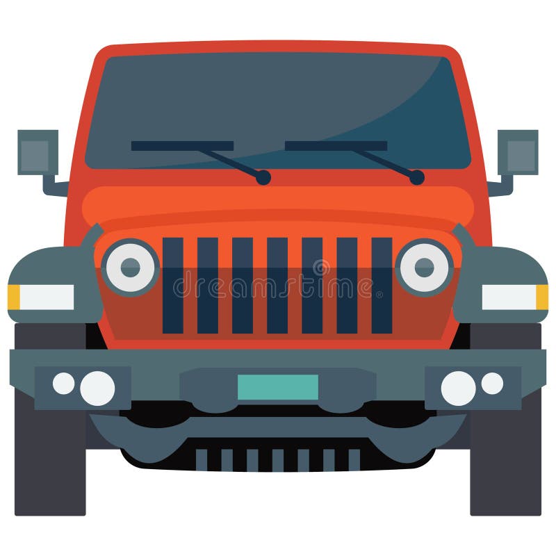 Jeep Color Vector Icon Which is Fully Editable, You Can Modify it ...
