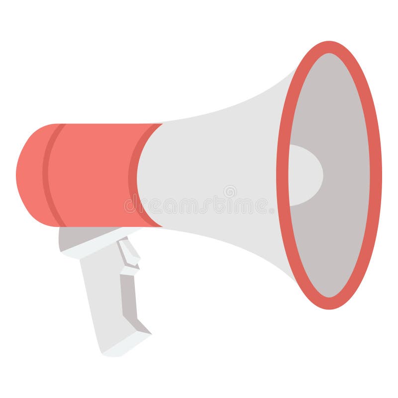 Announcement Color Vector Icon that Can Easily Modify or Edit Stock ...