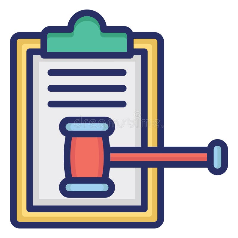 Direct Verdict Isolated Vector Icon Which Can Easily Modify or Edit ...