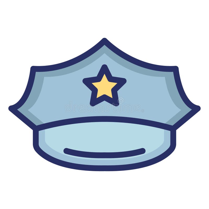 Combination Cap Isolated Vector Icon Which Can Easily Modify or Edit ...