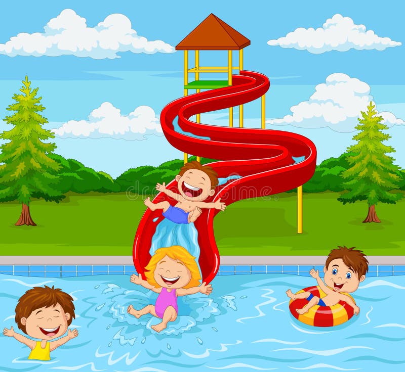 Cartoon Water Park Stock Illustrations – 23,594 Cartoon Water Park ...