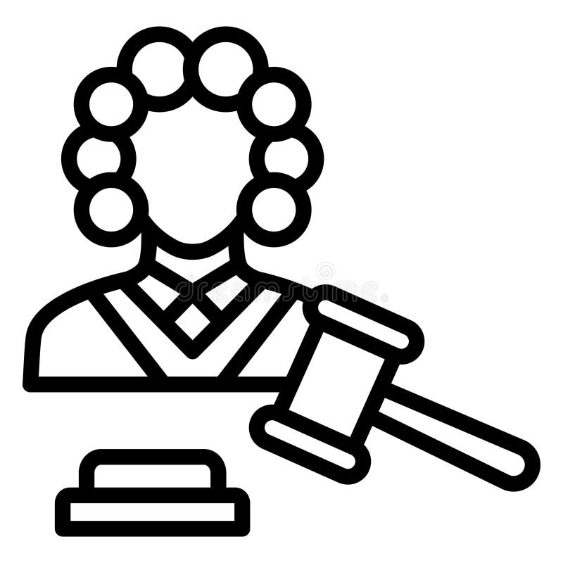 Direct Verdict Isolated Vector Icon Which Can Easily Modify or Edit ...