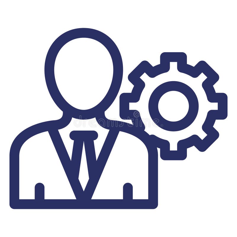 Management Isolated Vector Icon Which Can Easily Modify or Edit Stock ...