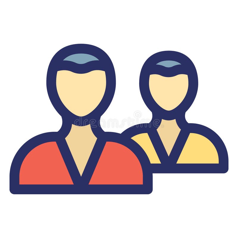 Team Isolated Vector Icon Which Can Easily Modify or Edit Stock Vector ...