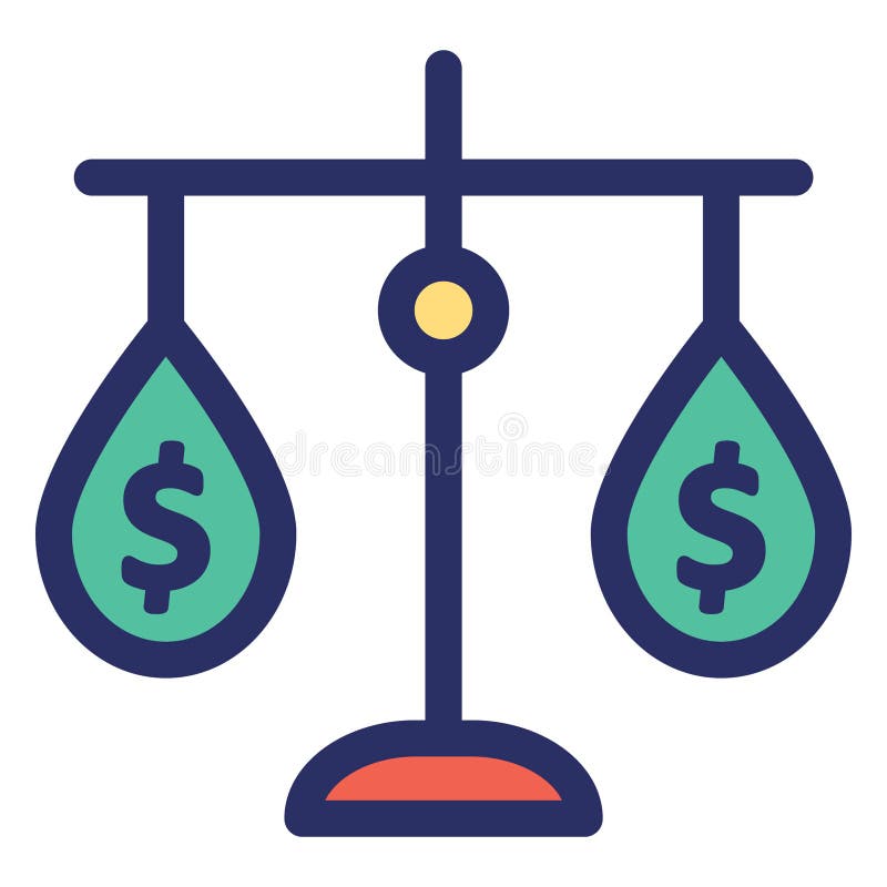 Currency Value Isolated Vector Icon Which Can Easily Modify or Edit ...