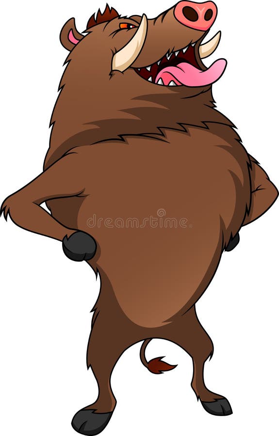 Wild Boar Cartoon Stock Illustrations – 5,344 Wild Boar Cartoon Stock ...