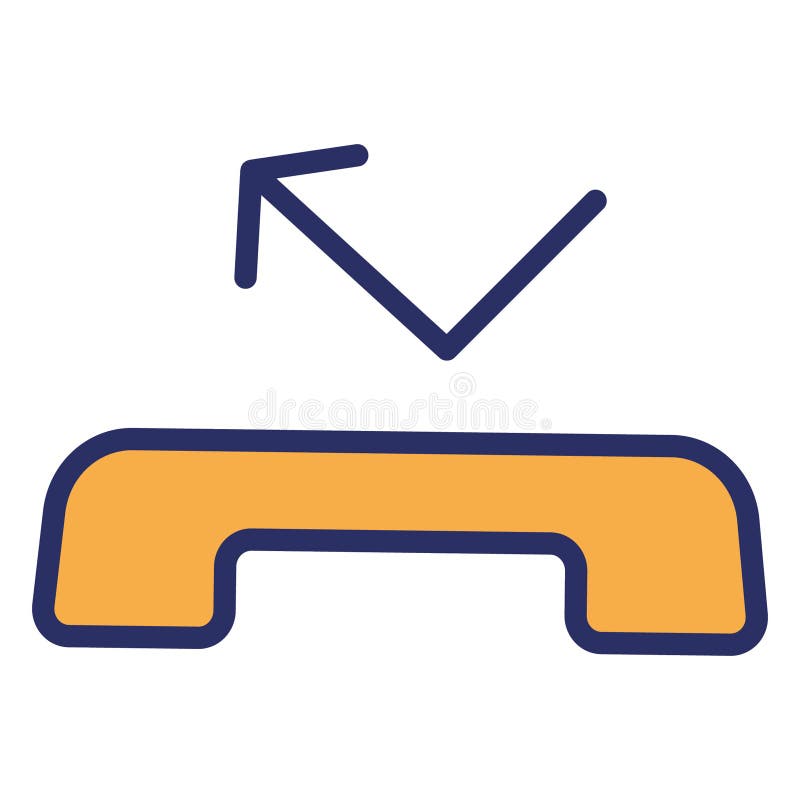 Incoming Call Isolated Vector Icon Fully Editable Stock Vector ...