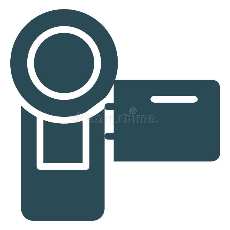 Cam Isolated Vector Icon Fully Editable Stock Vector - Illustration of ...