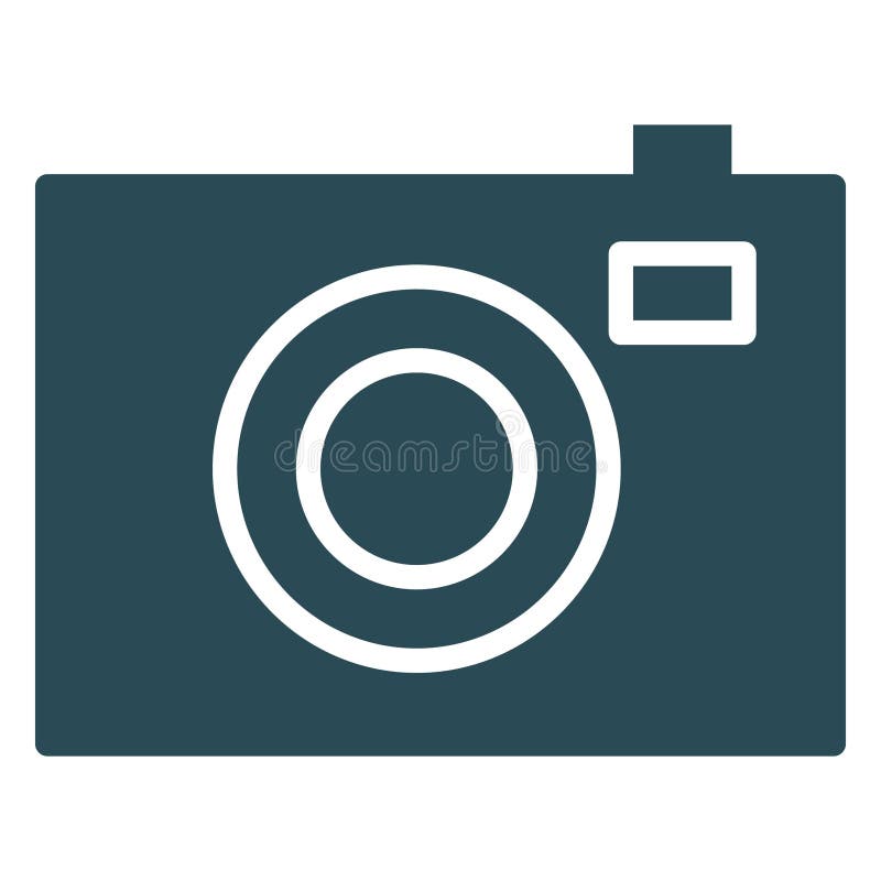 Cam Isolated Vector Icon Fully Editable Stock Vector - Illustration of ...
