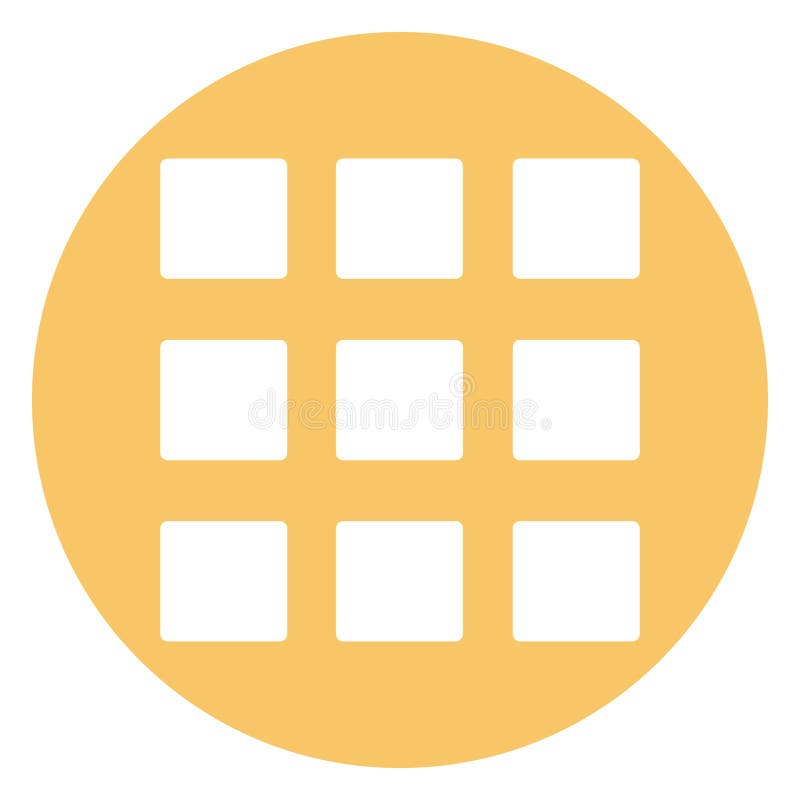 Keypad Isolated Vector Icon Fully Editable Stock Vector - Illustration ...