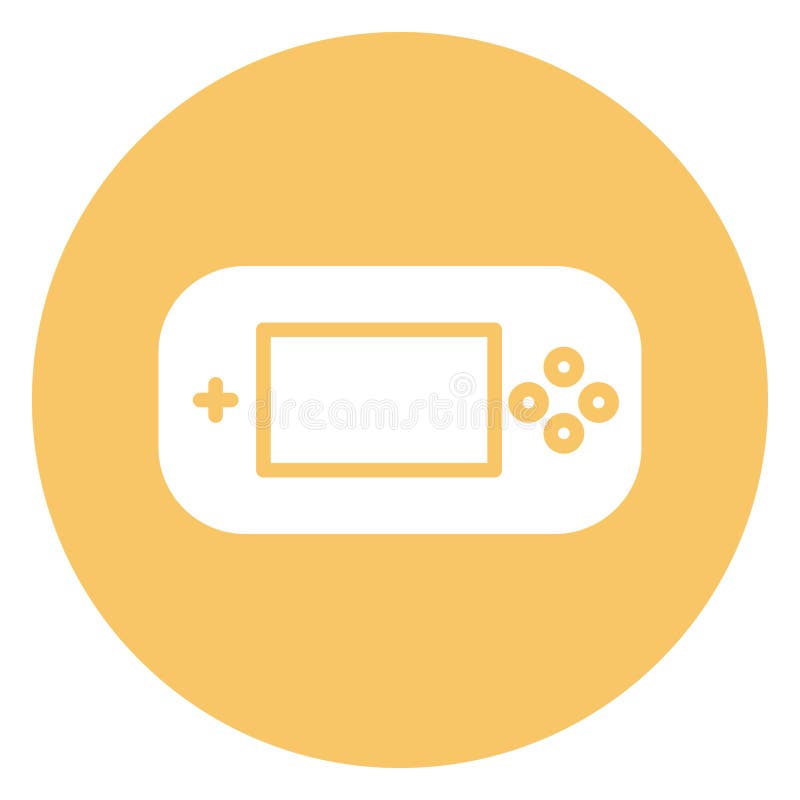Game Device Isolated Vector Icon Fully Editable Stock Vector ...