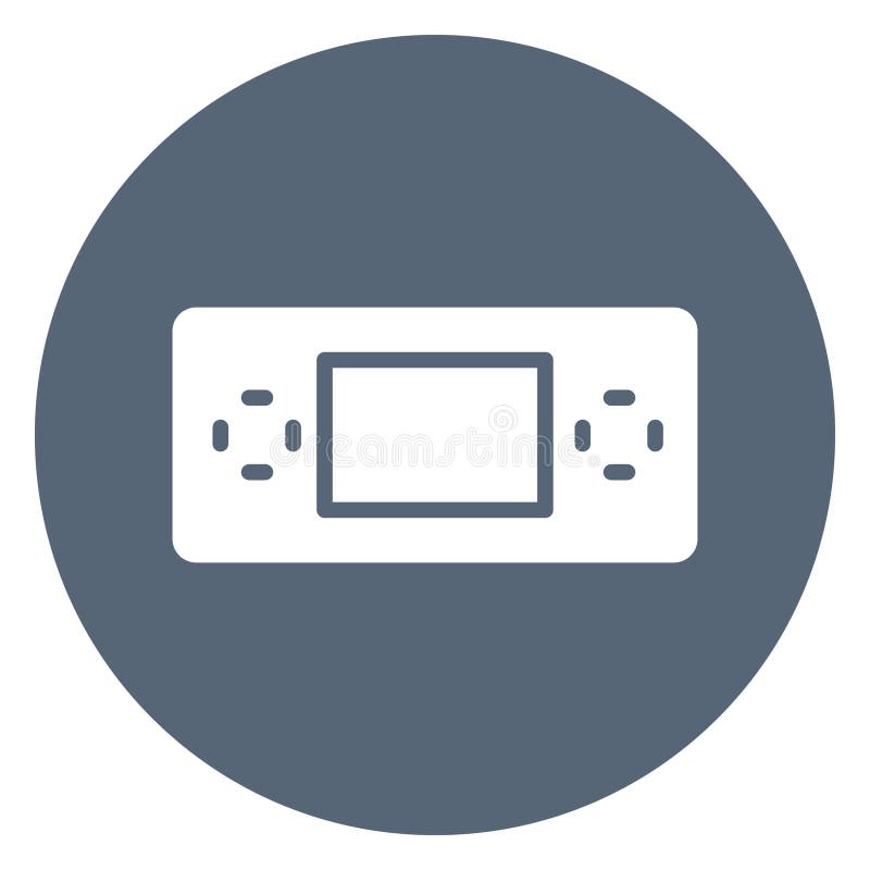 Game Device Isolated Vector Icon Fully Editable Stock Vector ...