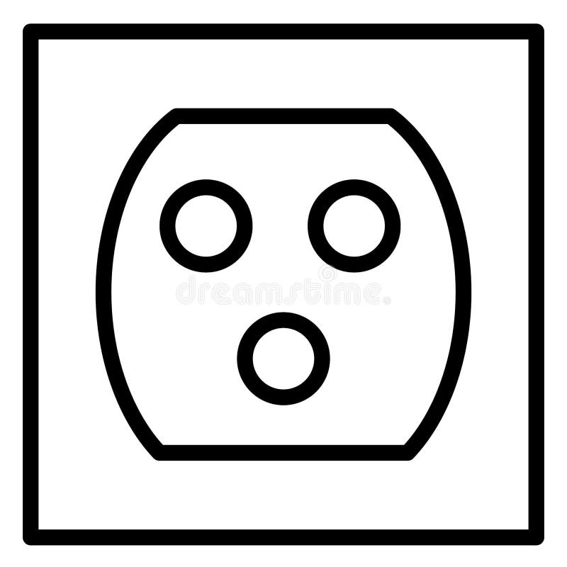 Double Socket Stock Illustrations – 930 Double Socket Stock ...