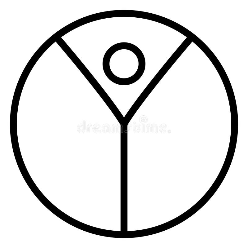 Tiandao Symbol Isolated Vector Icon Which Can Easily Modify or Edit ...