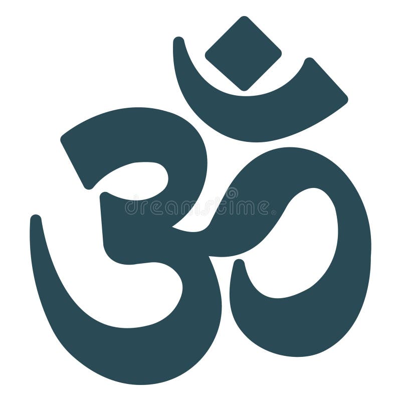 Aum Isolated Vector Icon Which Can Easily Modify or Edit Stock Vector ...