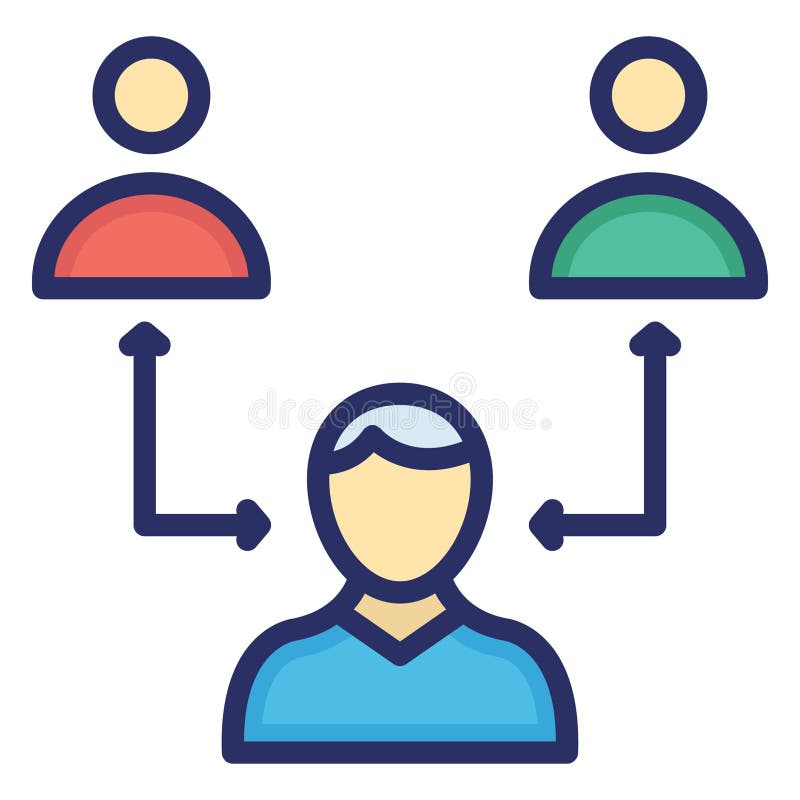 Boss Isolated Vector Icon Which Can Easily Modify or Edit Stock Vector ...