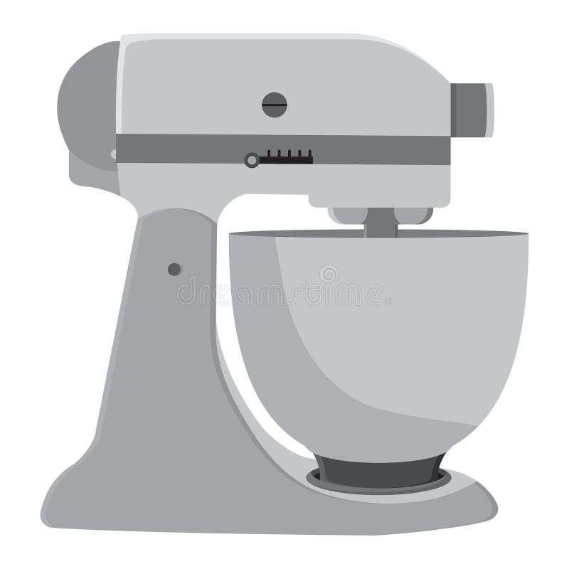Simple Stand Mixer Flat Vector Illustration Icon Design Kitchen ...