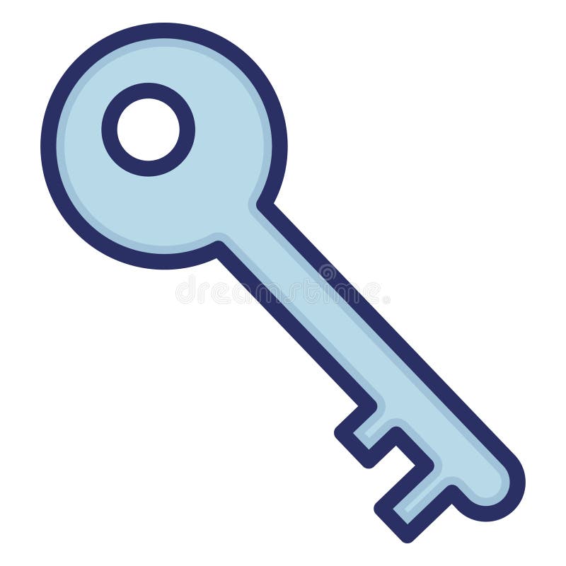 Key Isolated Vector Icon Which Can Easily Modify or Edit Stock ...