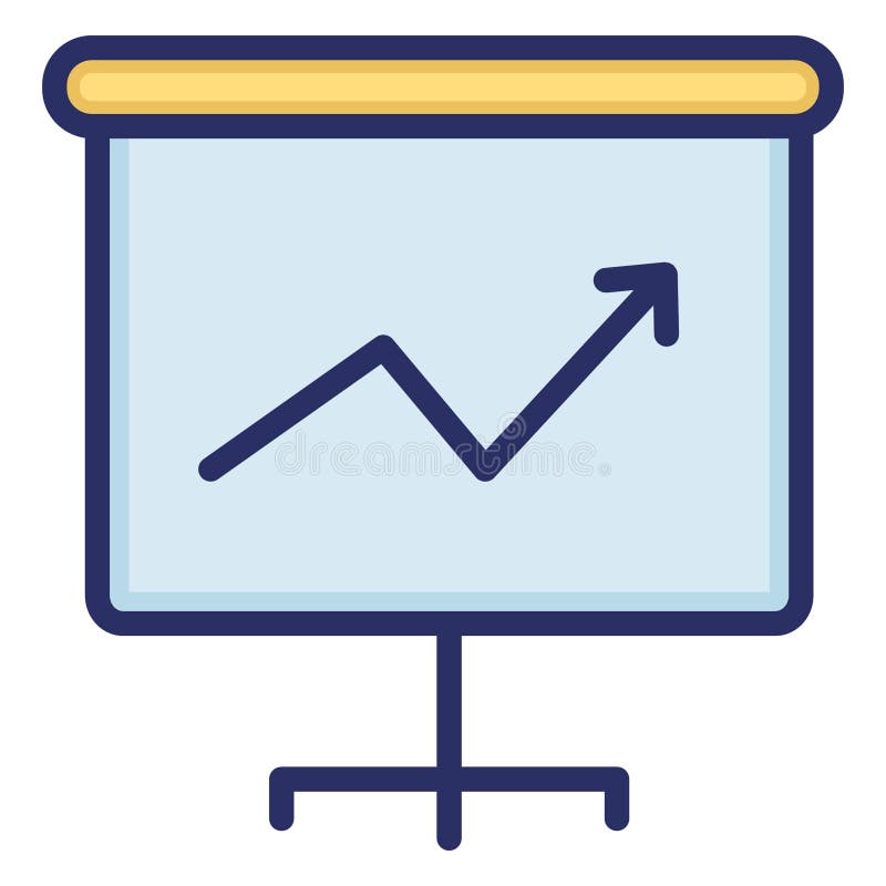 Graphical Representation Isolated Vector Icon Which Can Easily Modify ...