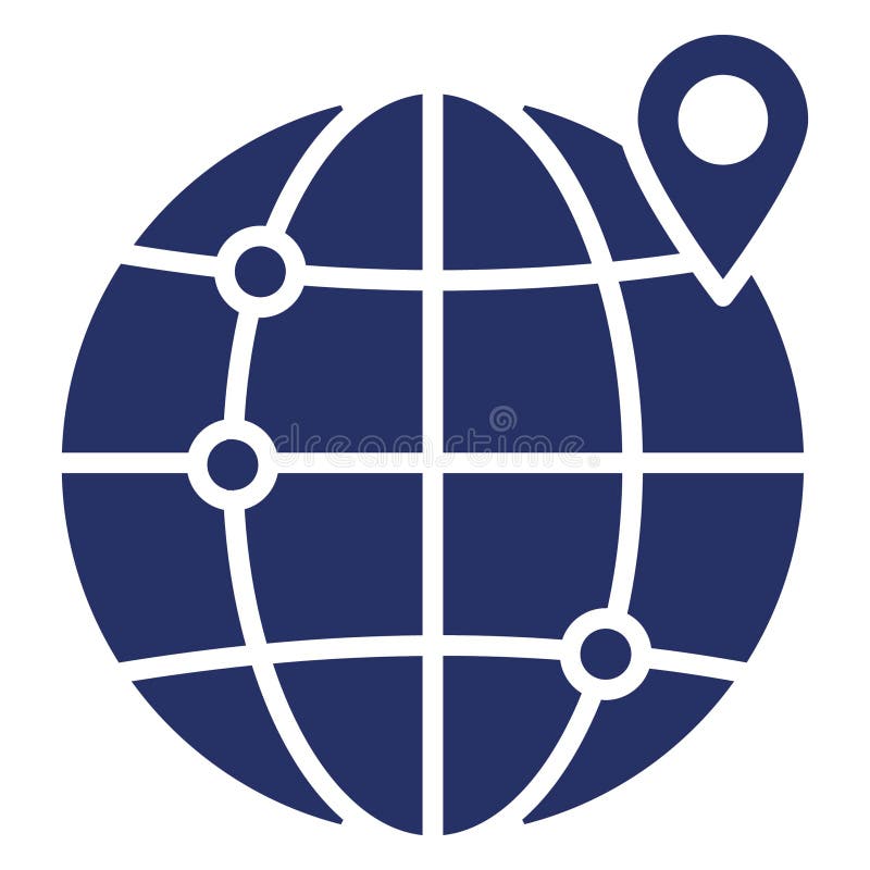 Destination Isolated Vector Icon Which Can Easily Modify or Edit Stock ...